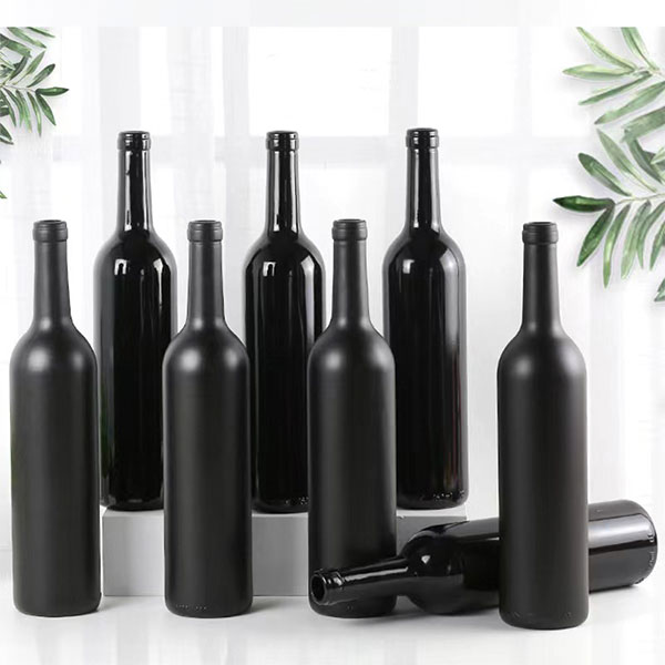 750ml Best Black Glass Wine Bottle for Sale