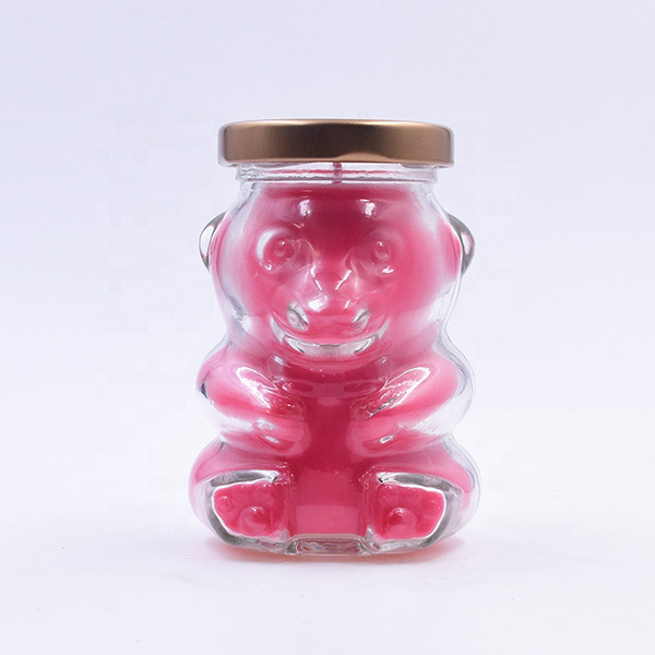 Bear Glass Storage Jars 100ml 180ml 250ml 280ml